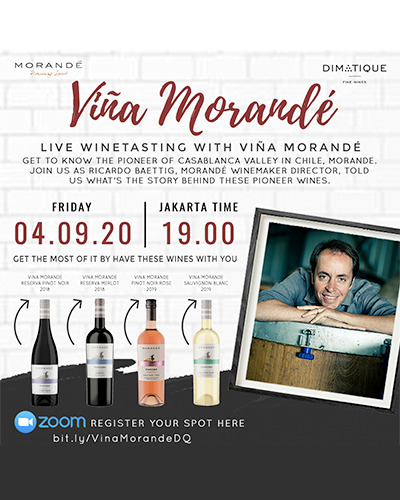 Meet The Pioneer: Morande & Vistamar "Digital Winetasting"